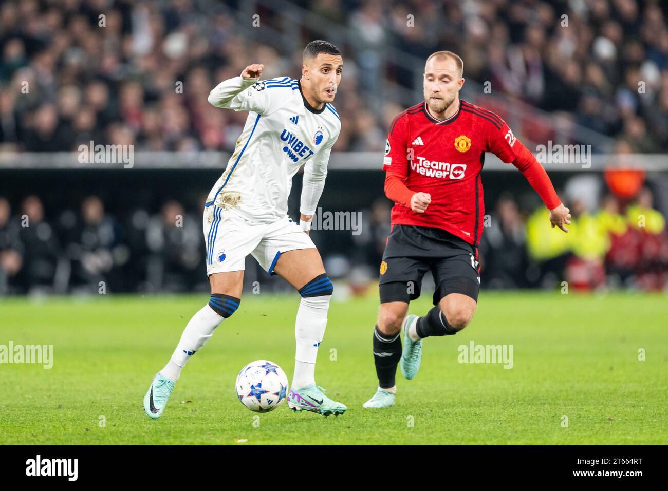 Copenhagen, Denmark. 08th Nov, 2023. Elias Achouri (30) of FC ...
