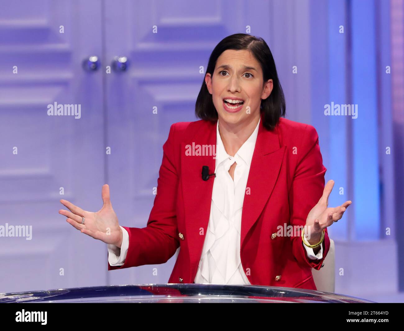 Rome, Italy. 08th Nov, 2023. Rome, Rai ex Teulada studios, TV broadcast ...