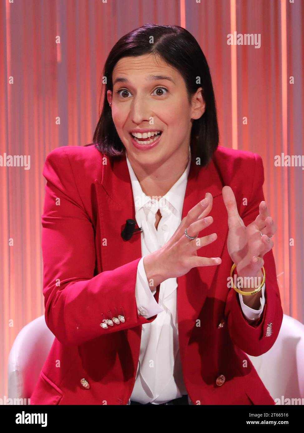 Rome, Italy. 08th Nov, 2023. Rome, Rai ex Teulada studios, TV broadcast ...