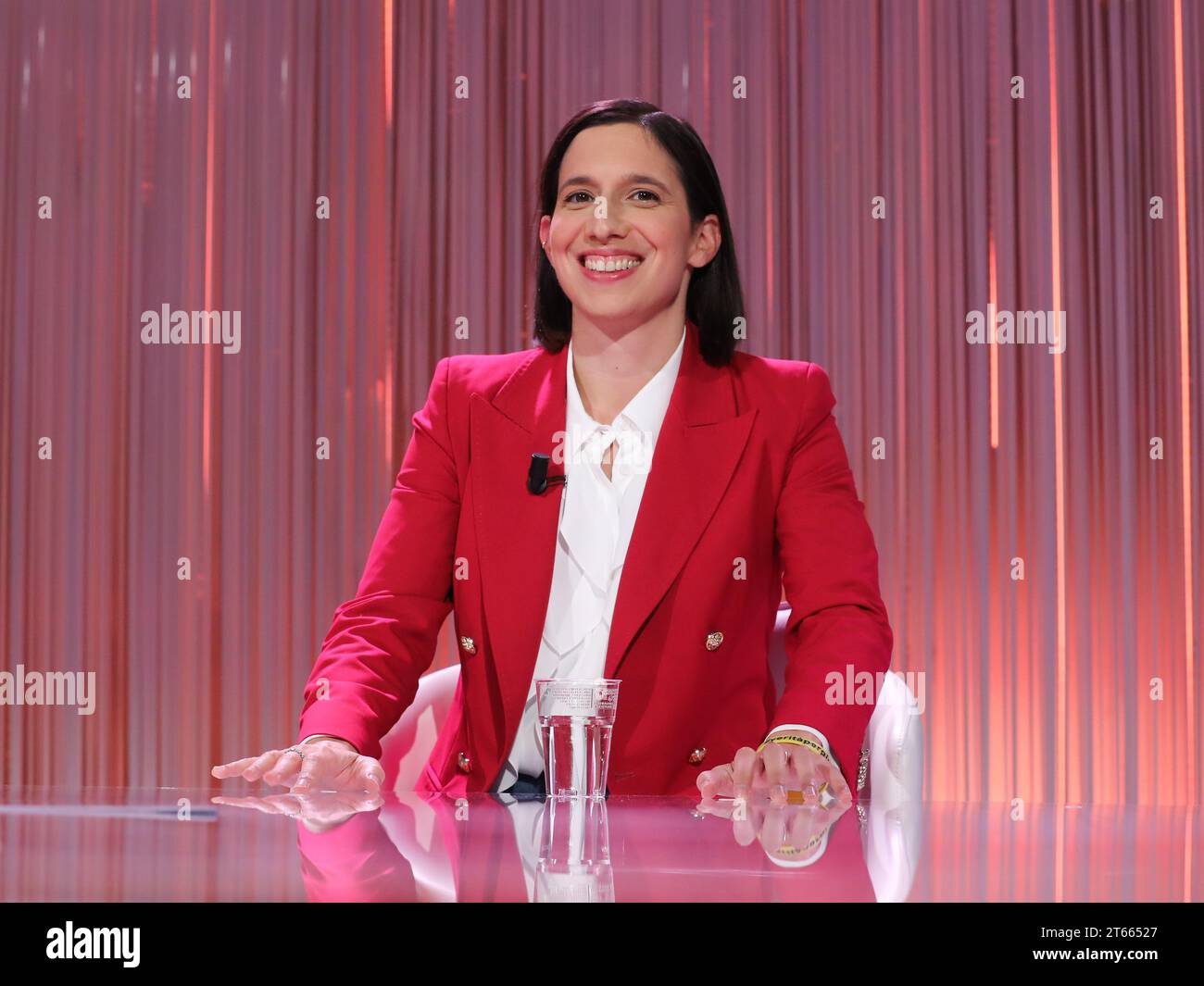 Rome, Italy. 08th Nov, 2023. Rome, Rai ex Teulada studios, TV broadcast ...