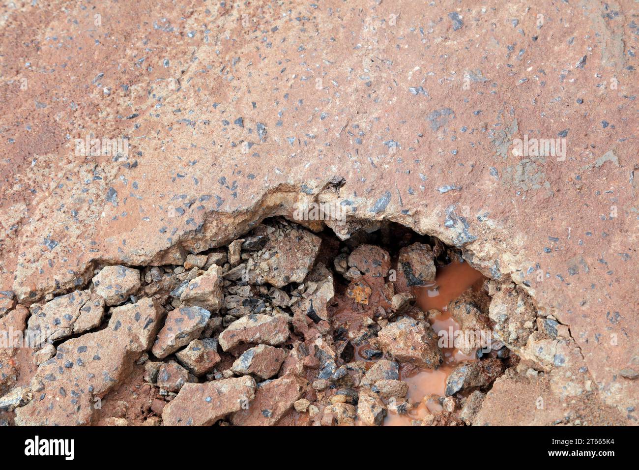 Broken ground, close-up photos Stock Photo - Alamy