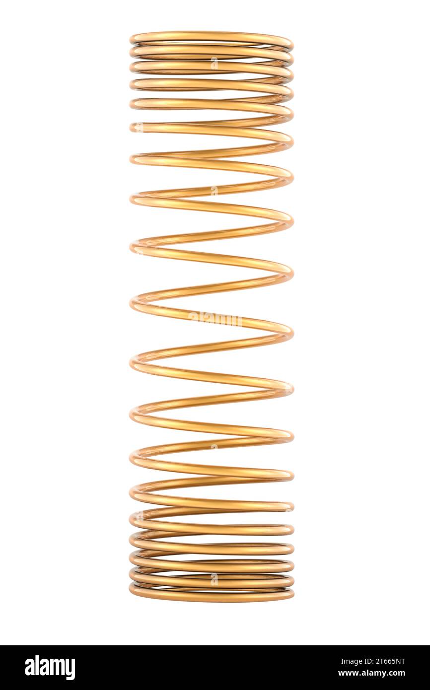 Coil helical spring helix hi-res stock photography and images - Alamy