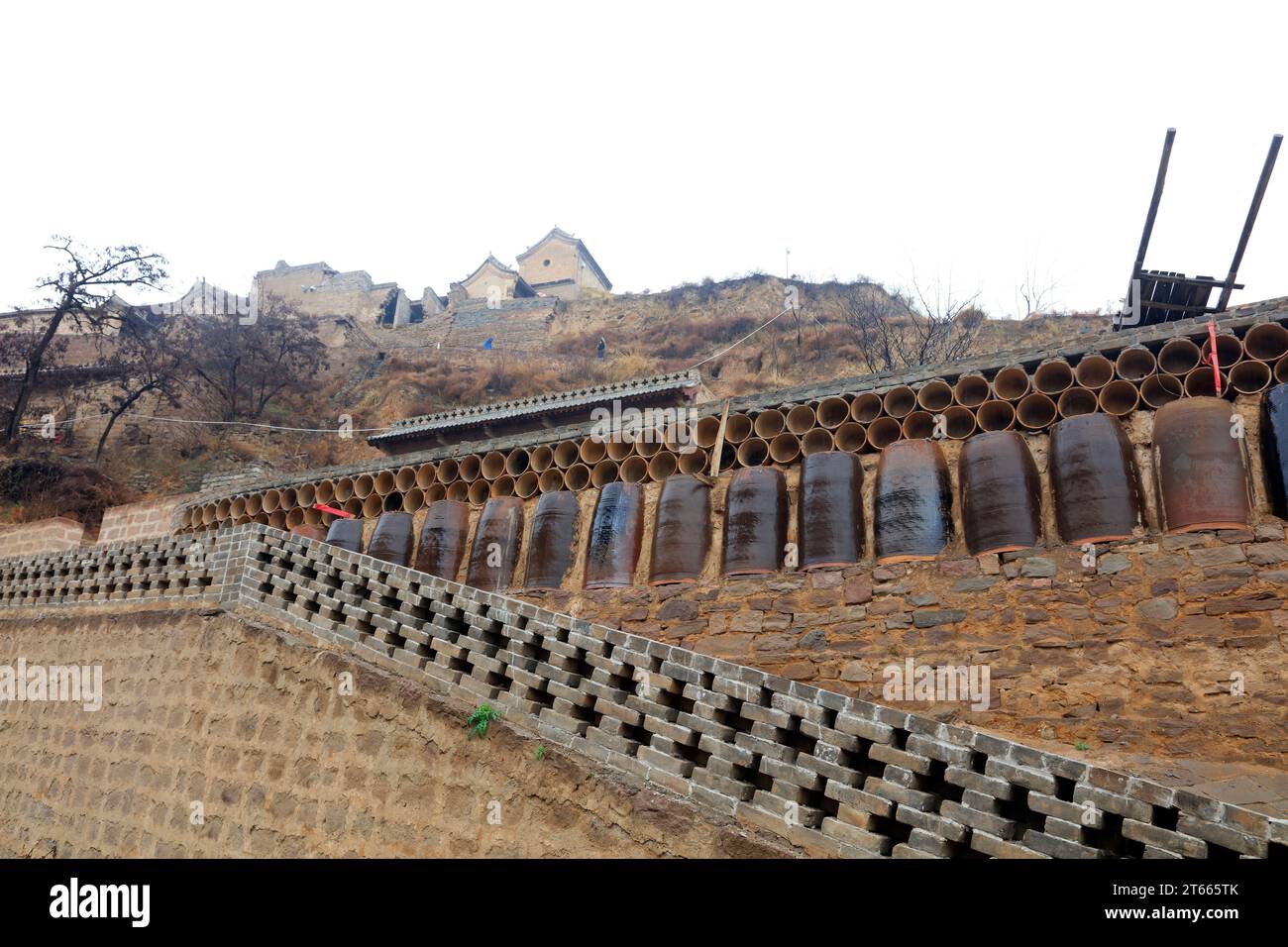 Texture Structure of Brick Wall, Ancient Chinese Architecture Stock ...