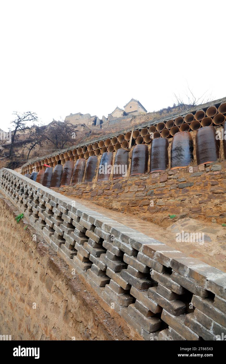 Texture Structure of Brick Wall, Ancient Chinese Architecture Stock ...