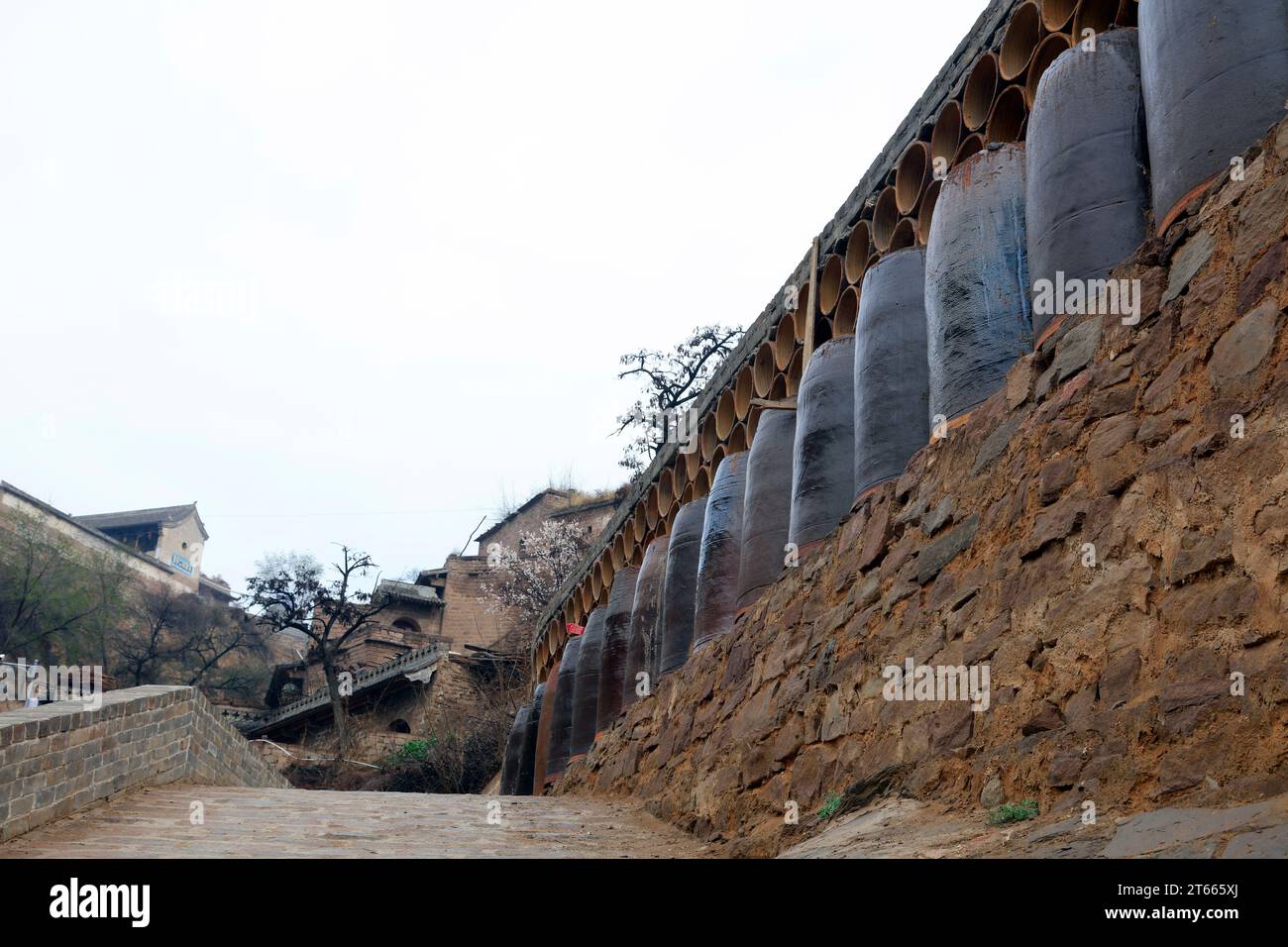 Texture Structure of Brick Wall, Ancient Chinese Architecture Stock ...