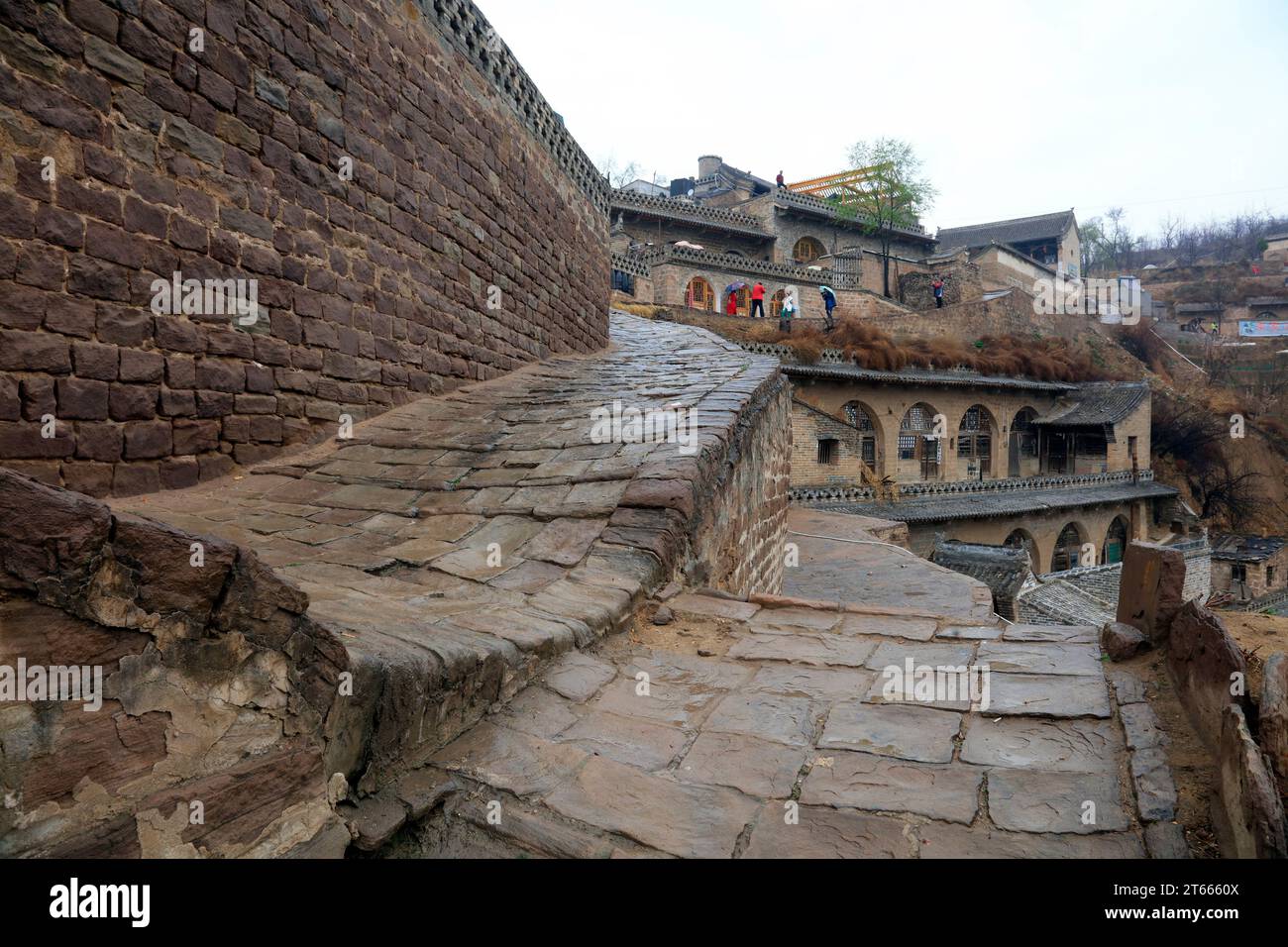 Shanxi Mountain Village Architectural Scenery in China Stock Photo - Alamy