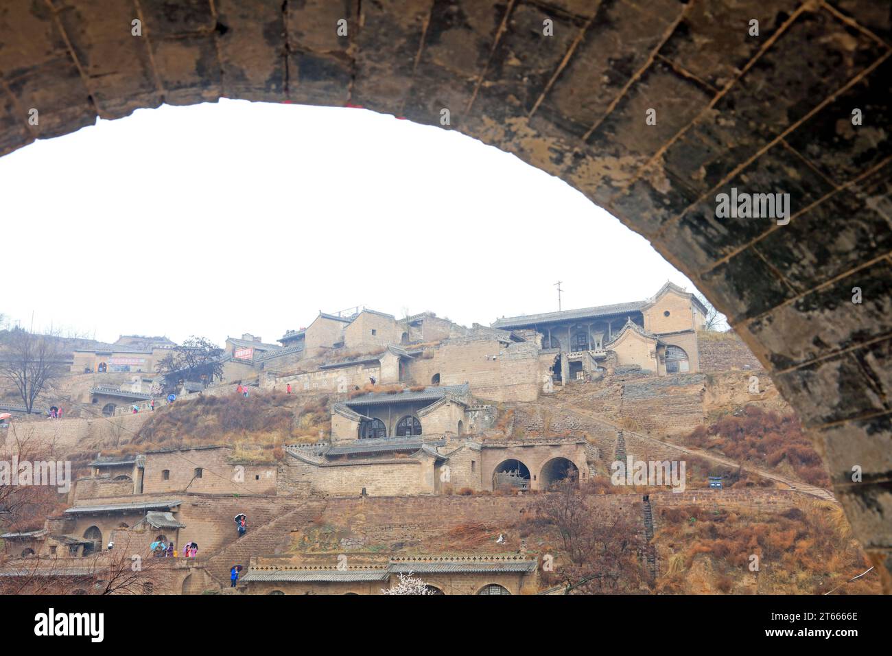 Shanxi Mountain Village Architectural Scenery in China Stock Photo - Alamy