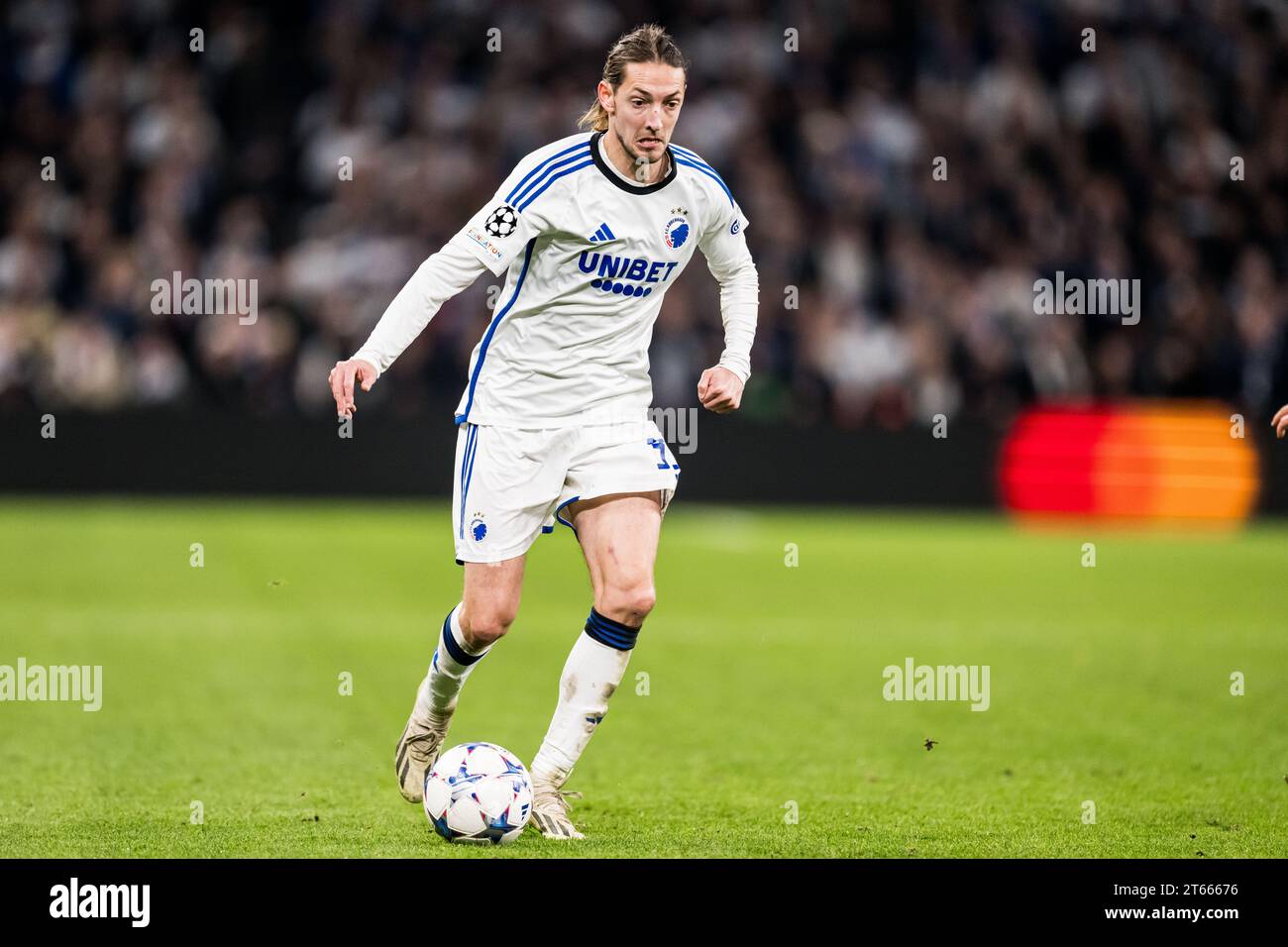 Copenhagen, Denmark. 08th Nov, 2023. 231108 Rasmus Falk of FC ...