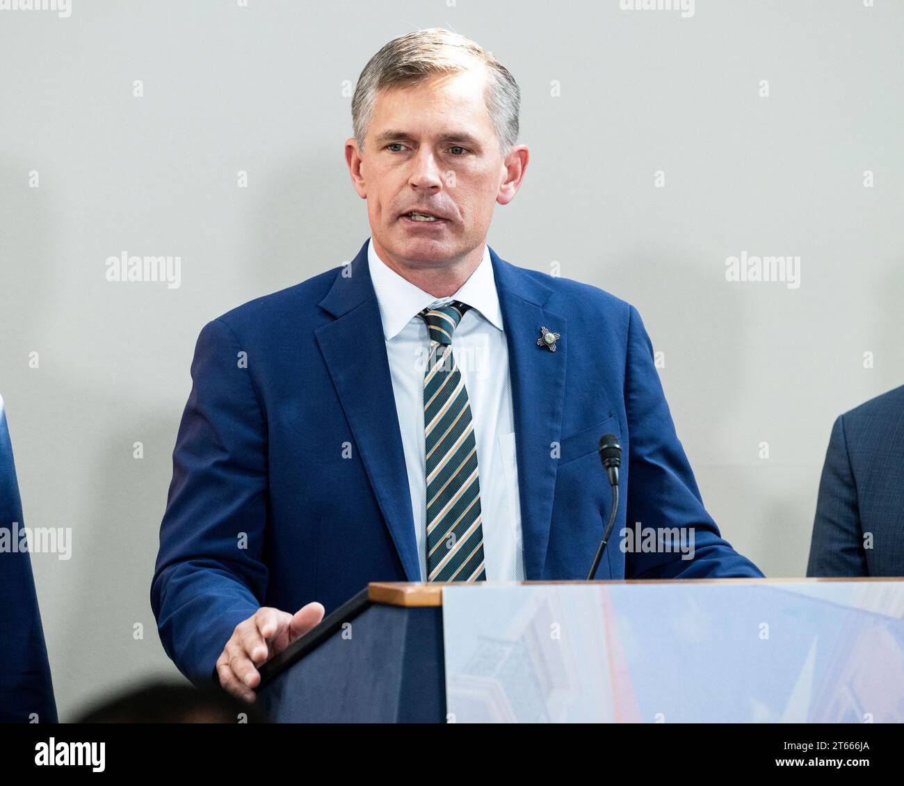 Washington, United States. 08th Nov, 2023. U.S. Senator Martin Heinrich ...