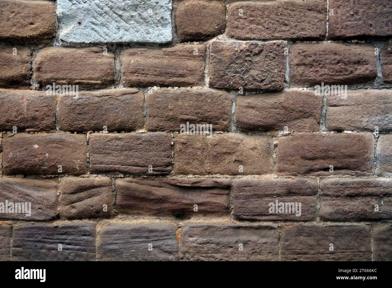 Broken rock walls Stock Photo - Alamy