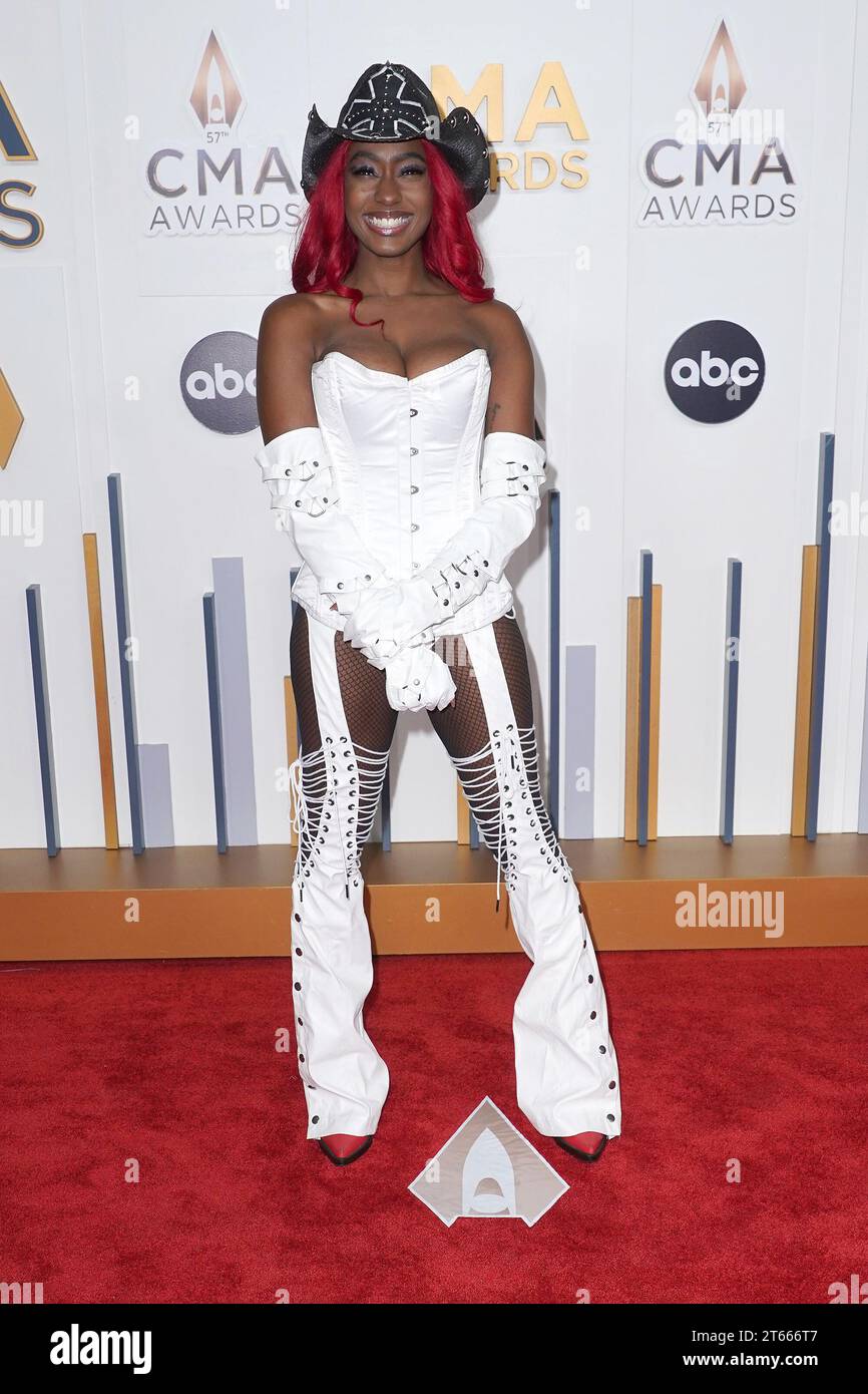 Nashville, Tennessee, USA. 08th Nov, 2023. Reyna Roberts. 57th Annual ...