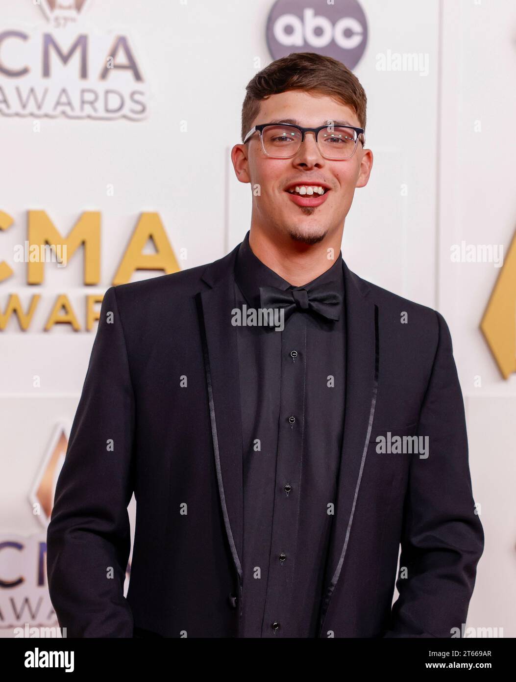 Nashville, United States. 08th Nov, 2023. Chase Matthew arrives on the ...