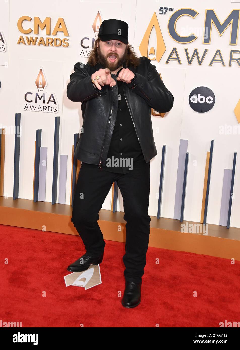 Nashville, USA. 08th Nov, 2023. Nate Smith arriving to the 57th Annual ...