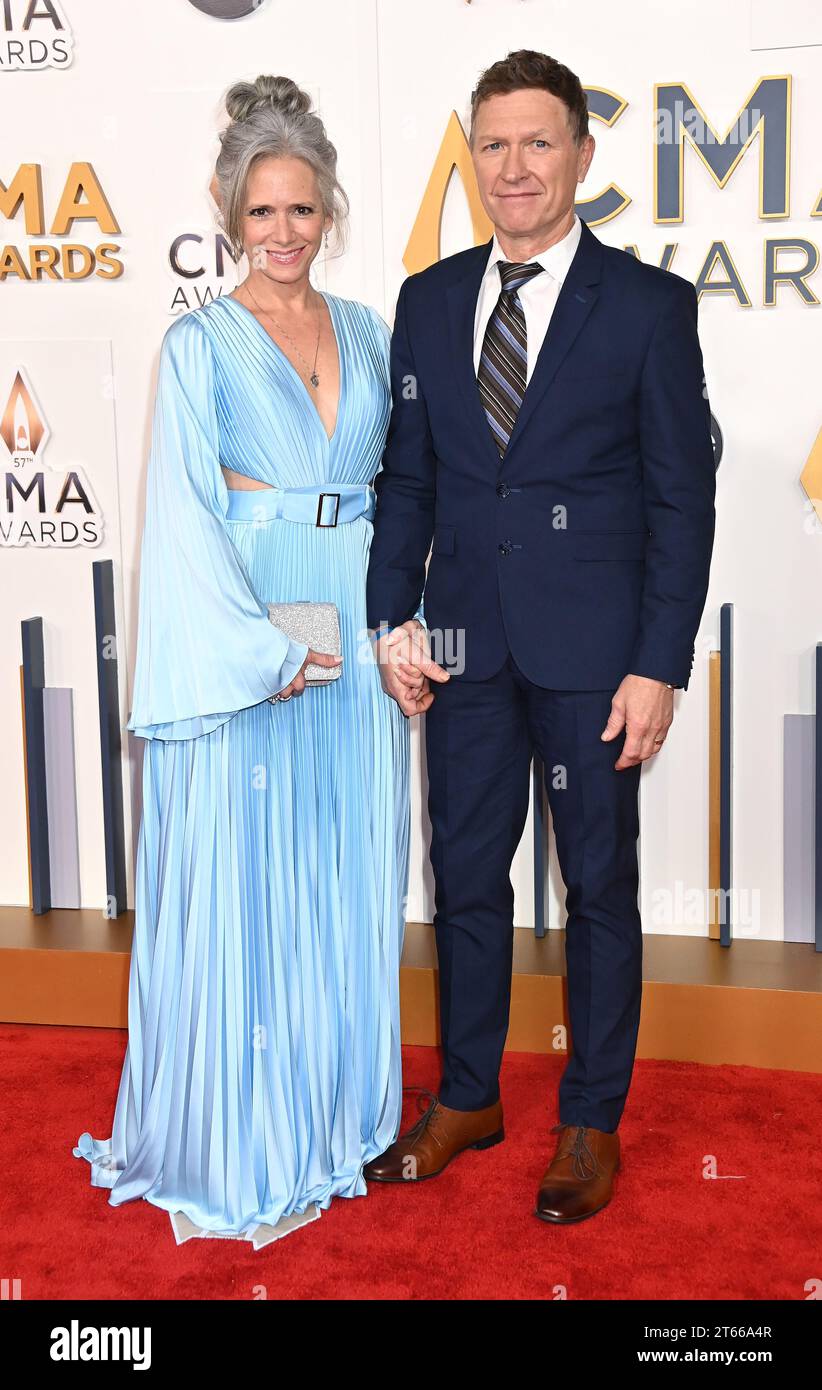 Nashville, USA. 08th Nov, 2023. Craig Morgan and Karen Greer arriving ...