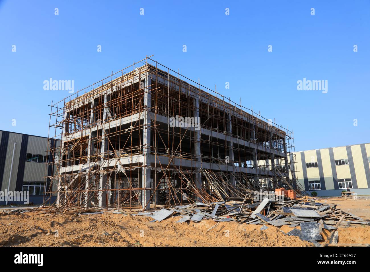 Unfinished construction site Stock Photo - Alamy