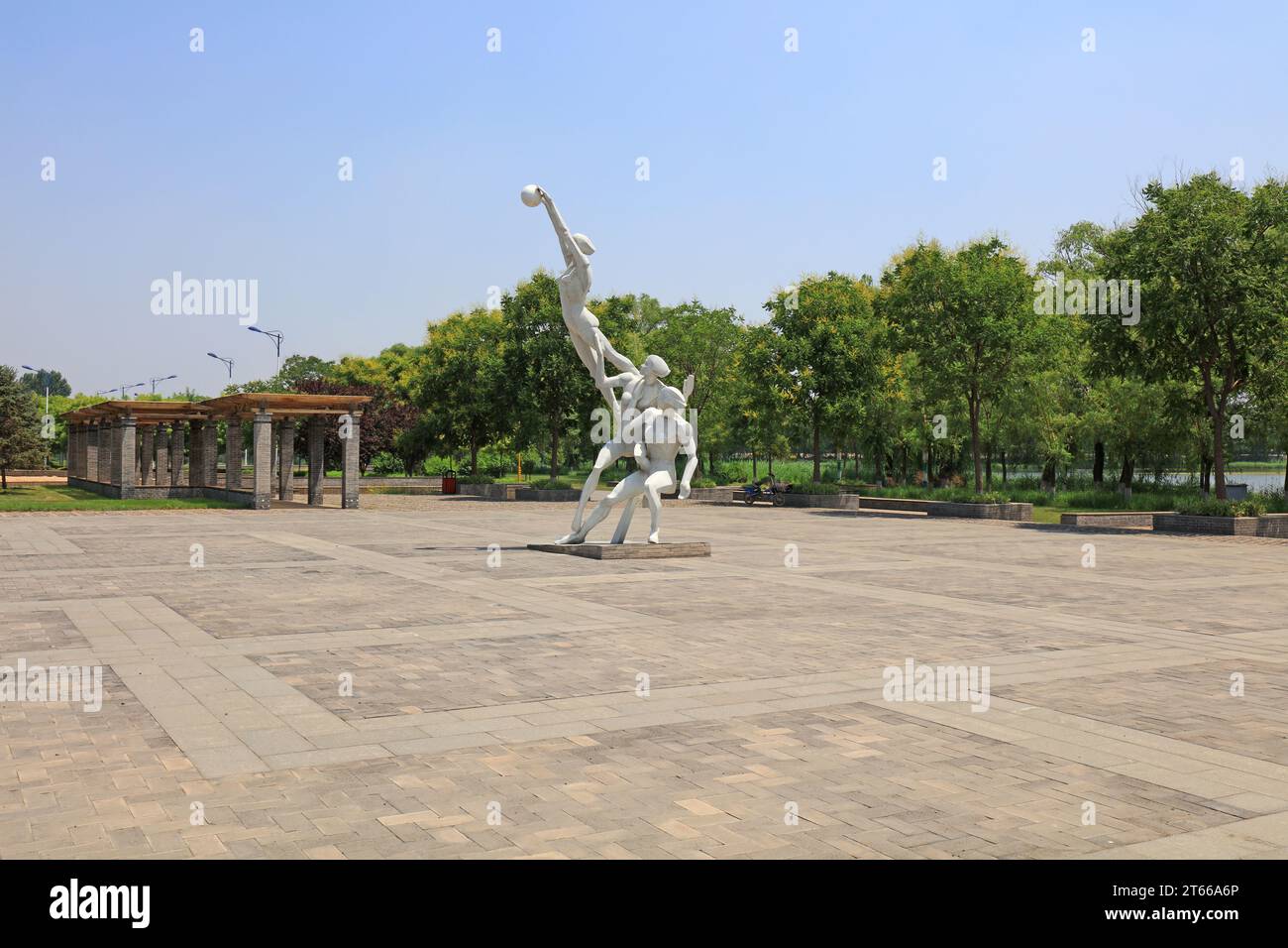 Volleyball statue hi-res stock photography and images - Alamy