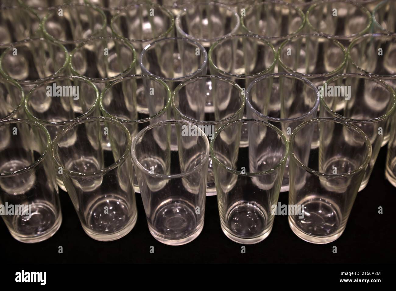 Piled glasses hi-res stock photography and images - Alamy