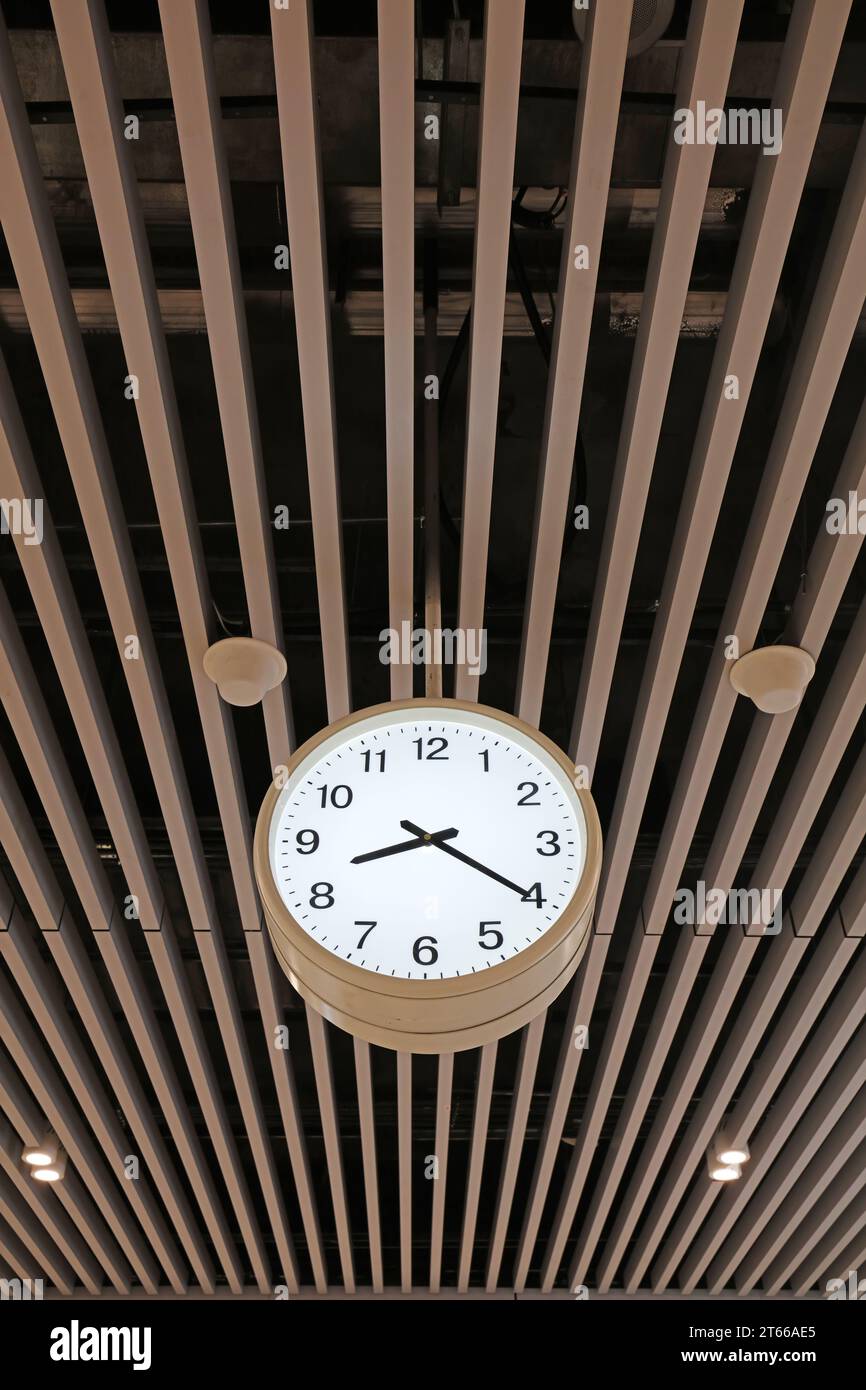 Clocks and watches for metro stations Stock Photo - Alamy