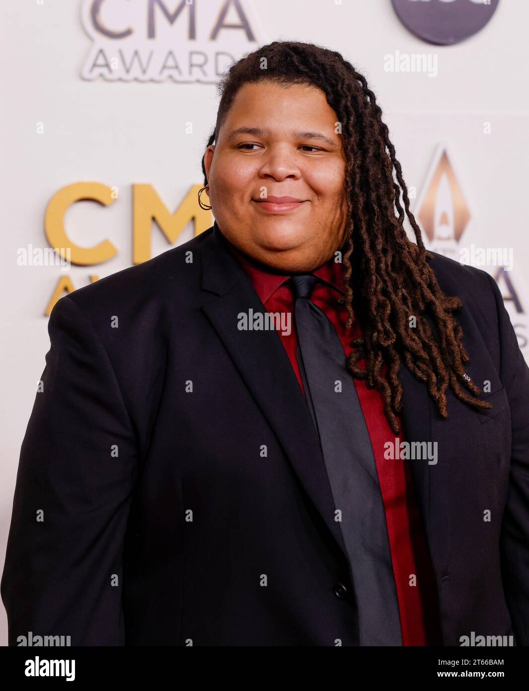 Nashville, United States. 08th Nov, 2023. Nick Tabron arrives on the ...