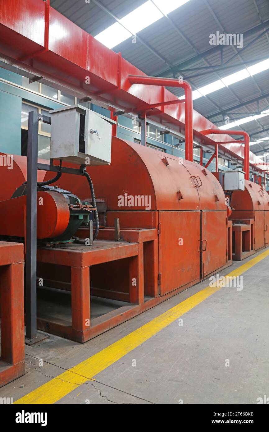 production line Mechanical equipment Stock Photo - Alamy