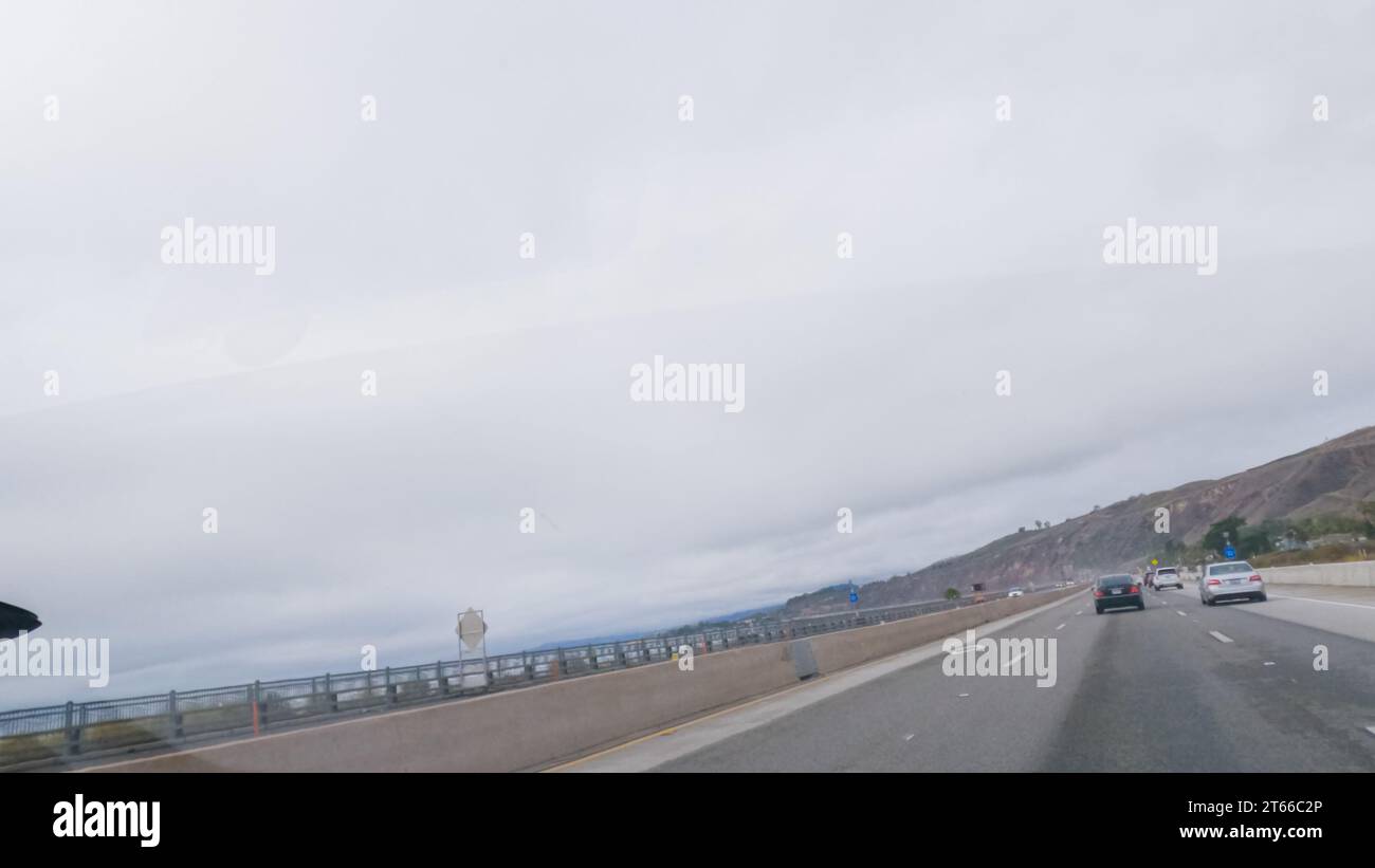 Highway 101 california pov hi-res stock photography and images - Alamy