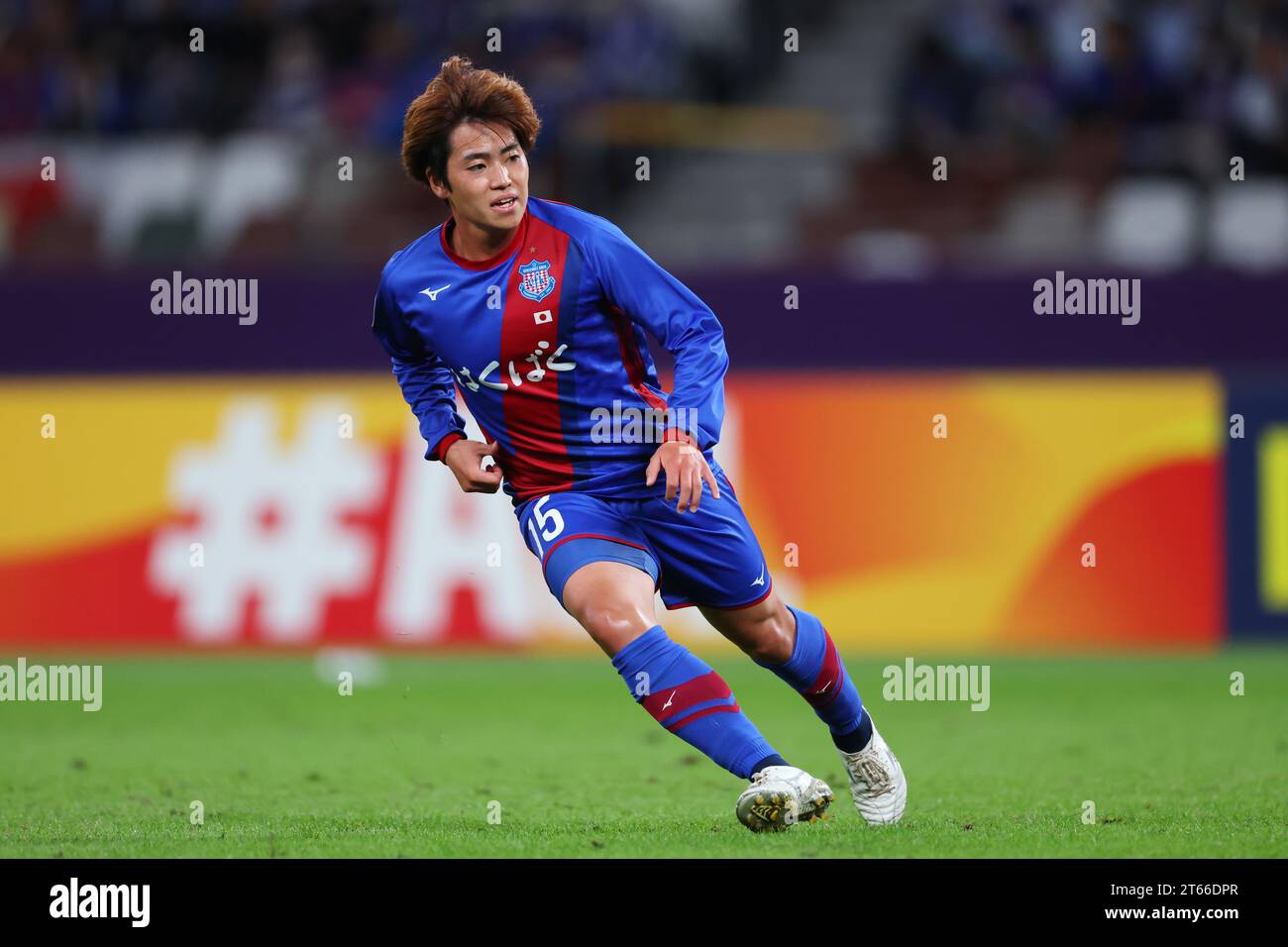 Tokyo, Japan. 8th Nov, 2023. Riku Iijima (Ventforet) Football/Soccer : AFC Champions League 2023 ...