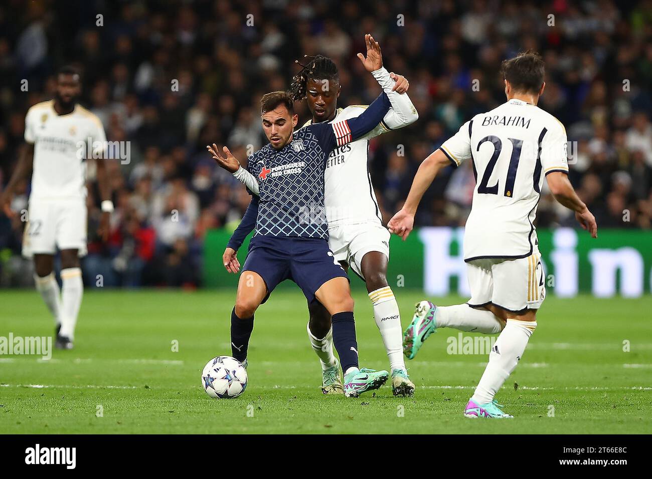 Madrid, Spain. 09th Nov, 2023. Real Madrid´s Eduardo Camavinga in ...