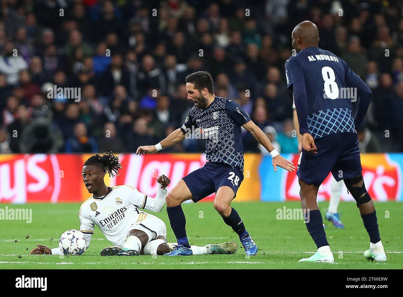 Madrid, Spain. 09th Nov, 2023. Real Madrid´s Eduardo Camavinga in ...