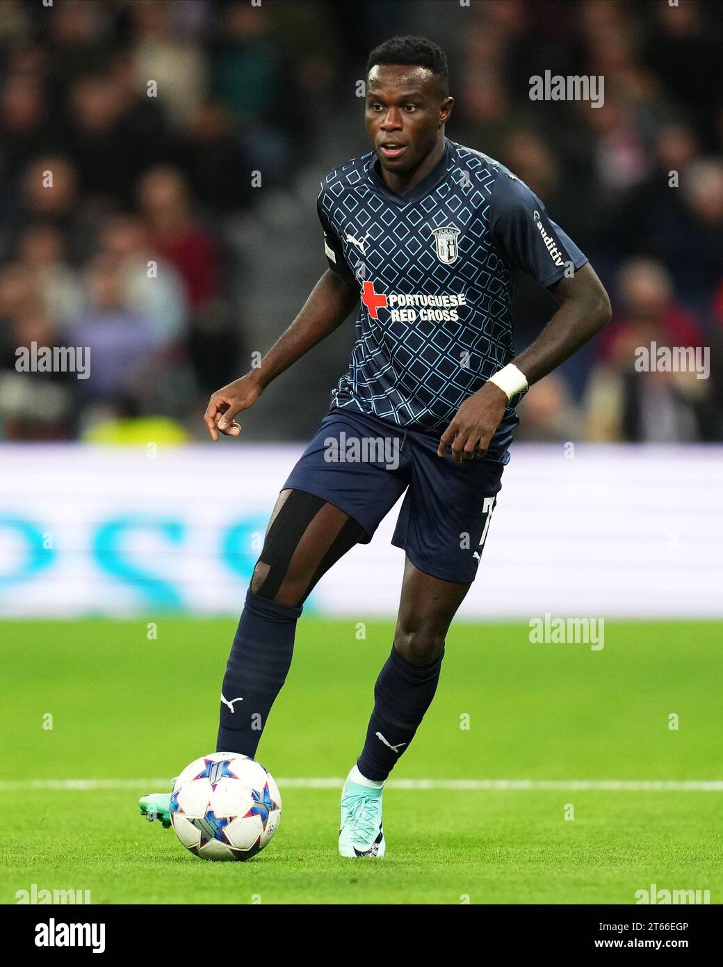 Madrid, Spain. 08th Nov, 2023. Bruma of SC Braga during the UEFA ...