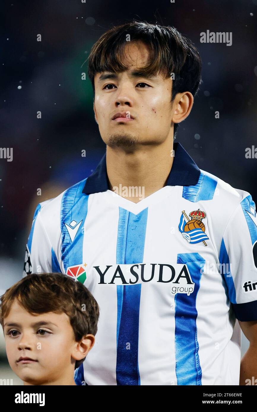 San Sebastian, Spain. Credit: D. 8th Nov, 2023. Takefusa Kubo (Sociedad ...