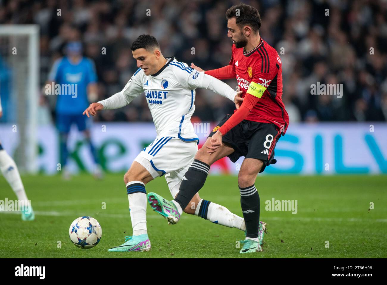 Copenhagen, Denmark. 09th Nov, 2023. Mohamed Elyounoussi of Copenhagen ...