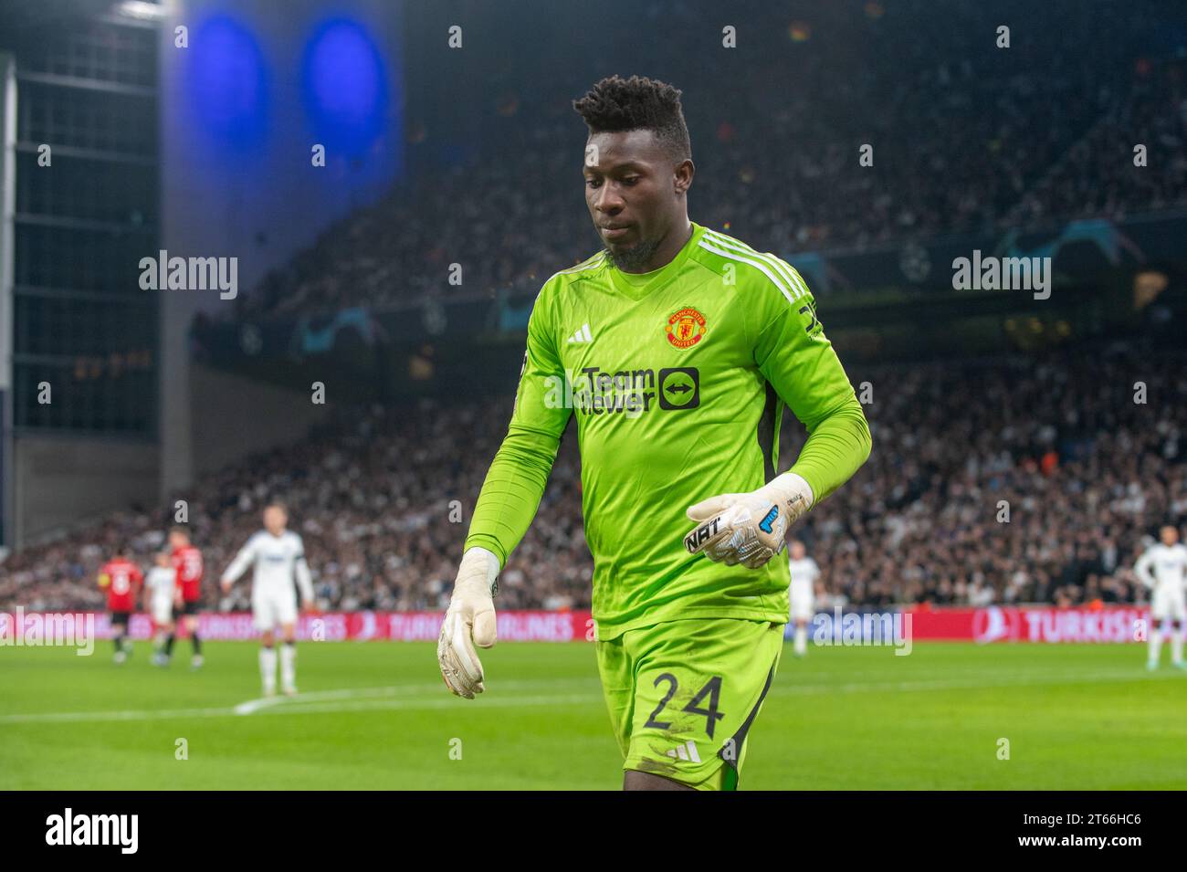Copenhagen, Denmark. 09th Nov, 2023. André Onana of Manchester Utd ...