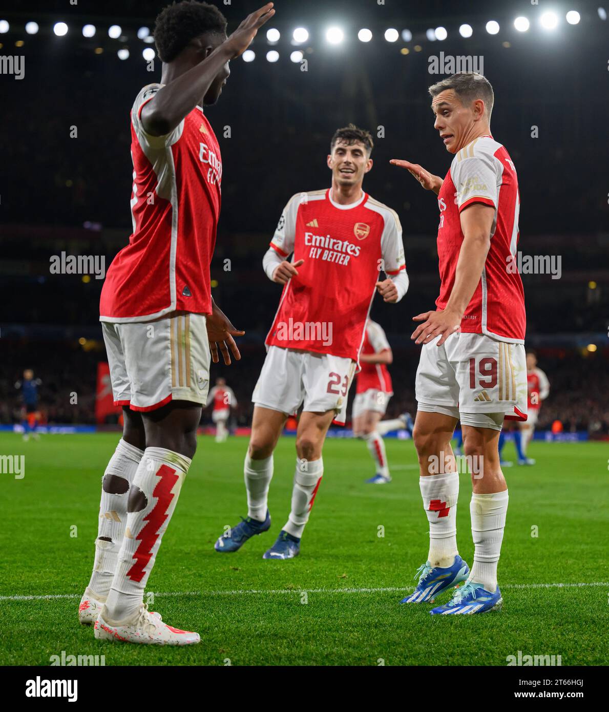 Bukayo saka celebration hi-res stock photography and images - Alamy