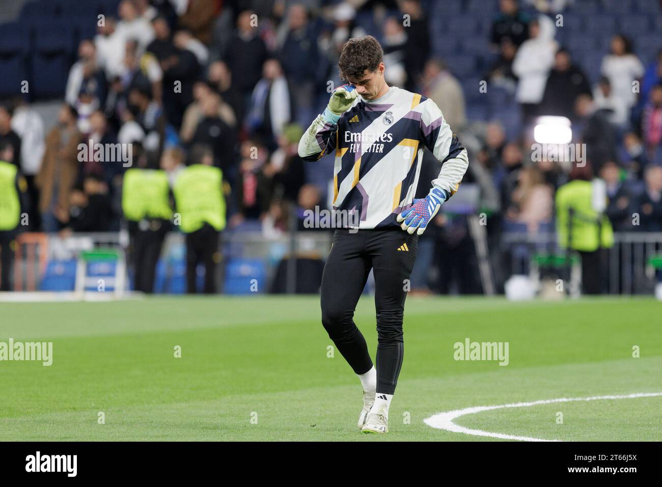 MADRID, SPAIN - NOVEMBER 08: Real Madrid goalkeeper Kepa during the ...