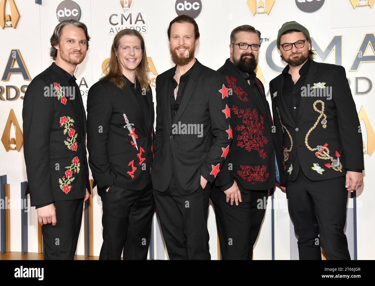 Tim Foust, from left, Adam Rupp, Austin Brown, Rob Lundquist, and Adam ...