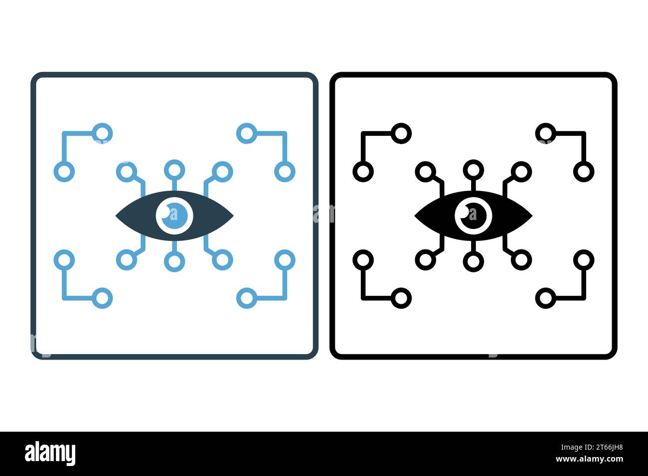 augmented reality icon. icon related to device, artificial intelligence ...