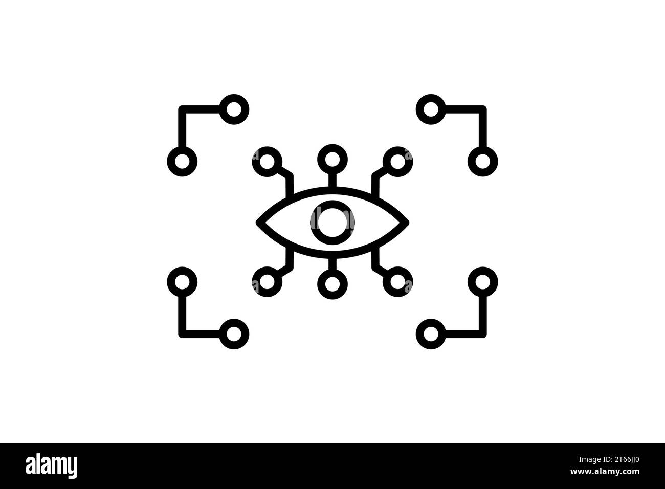 augmented reality icon. icon related to device, artificial intelligence ...