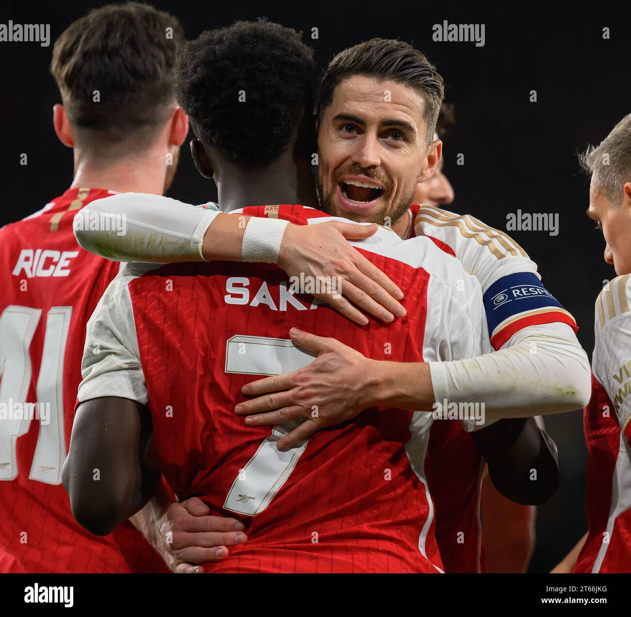 Bukayo saka arsenal 2023 celebrate hi-res stock photography and images ...