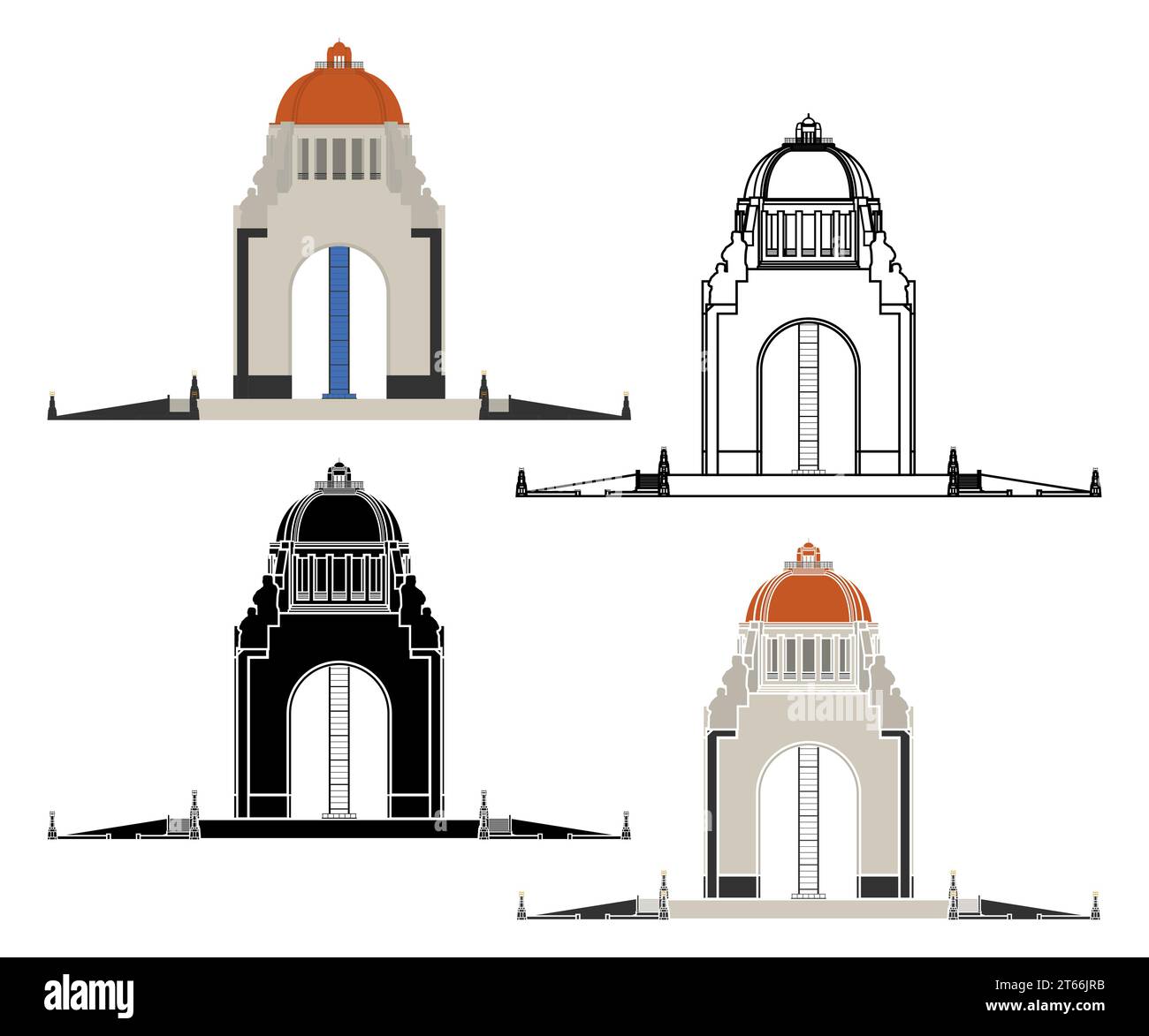 Independence monument Cut Out Stock Images & Pictures - Alamy