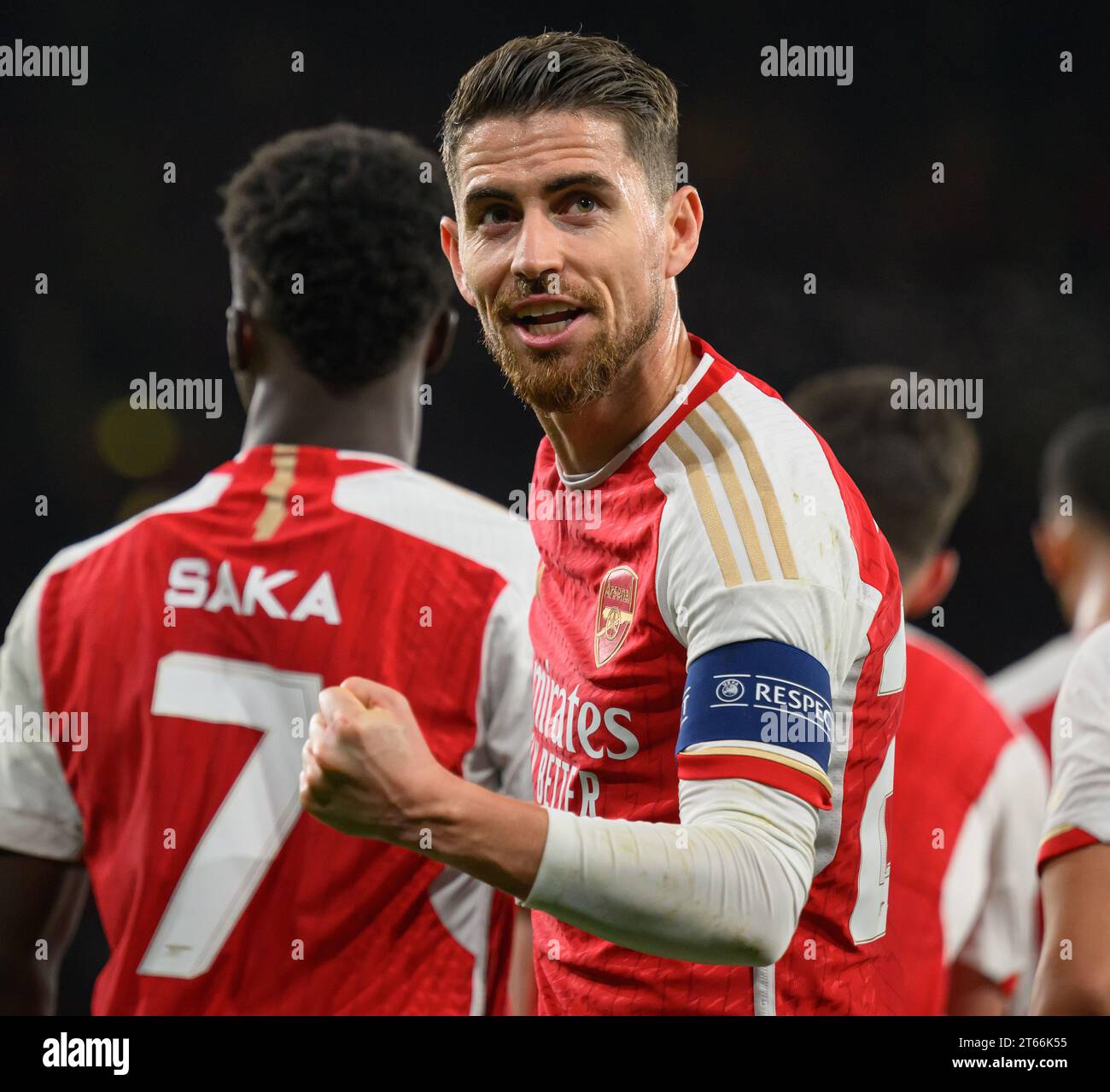 London, UK. 08 Nov 2023 - Arsenal v Sevilla - Champions League ...