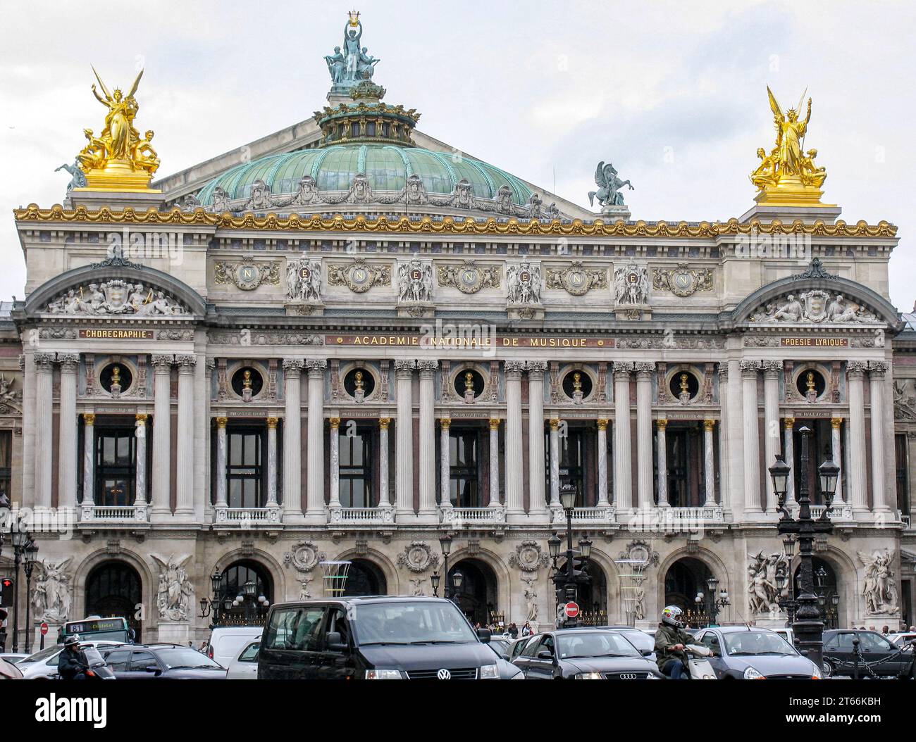 The Paris Opera building in Paris, France. It was used as the setting ...