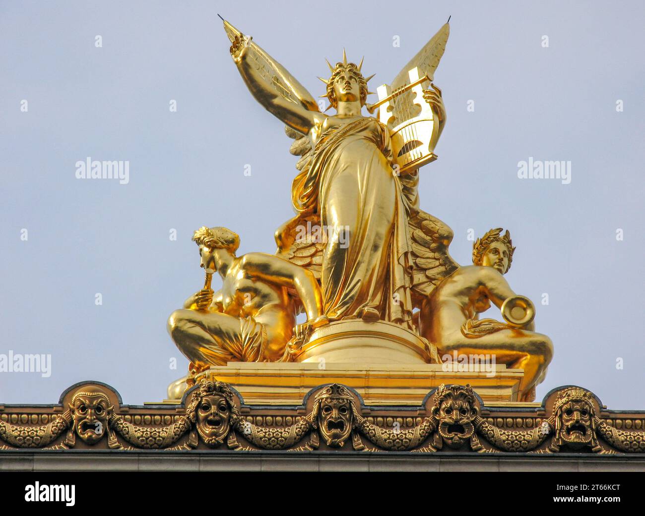 The Paris Opera building in Paris, France. It was used as the setting ...