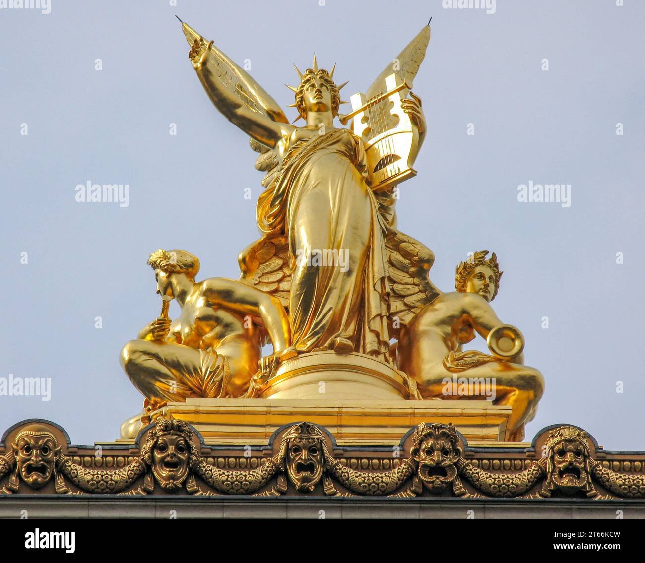 The Paris Opera building in Paris, France. It was used as the setting ...