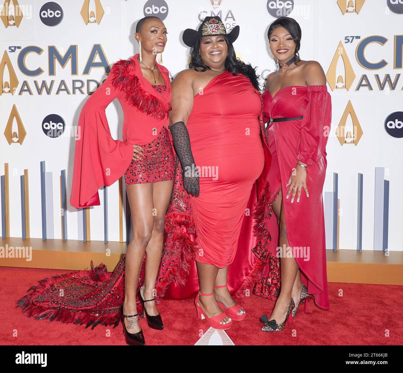 08 November 2023 - Nashville, Tennessee - Trea Swindle, Danica Hart and ...