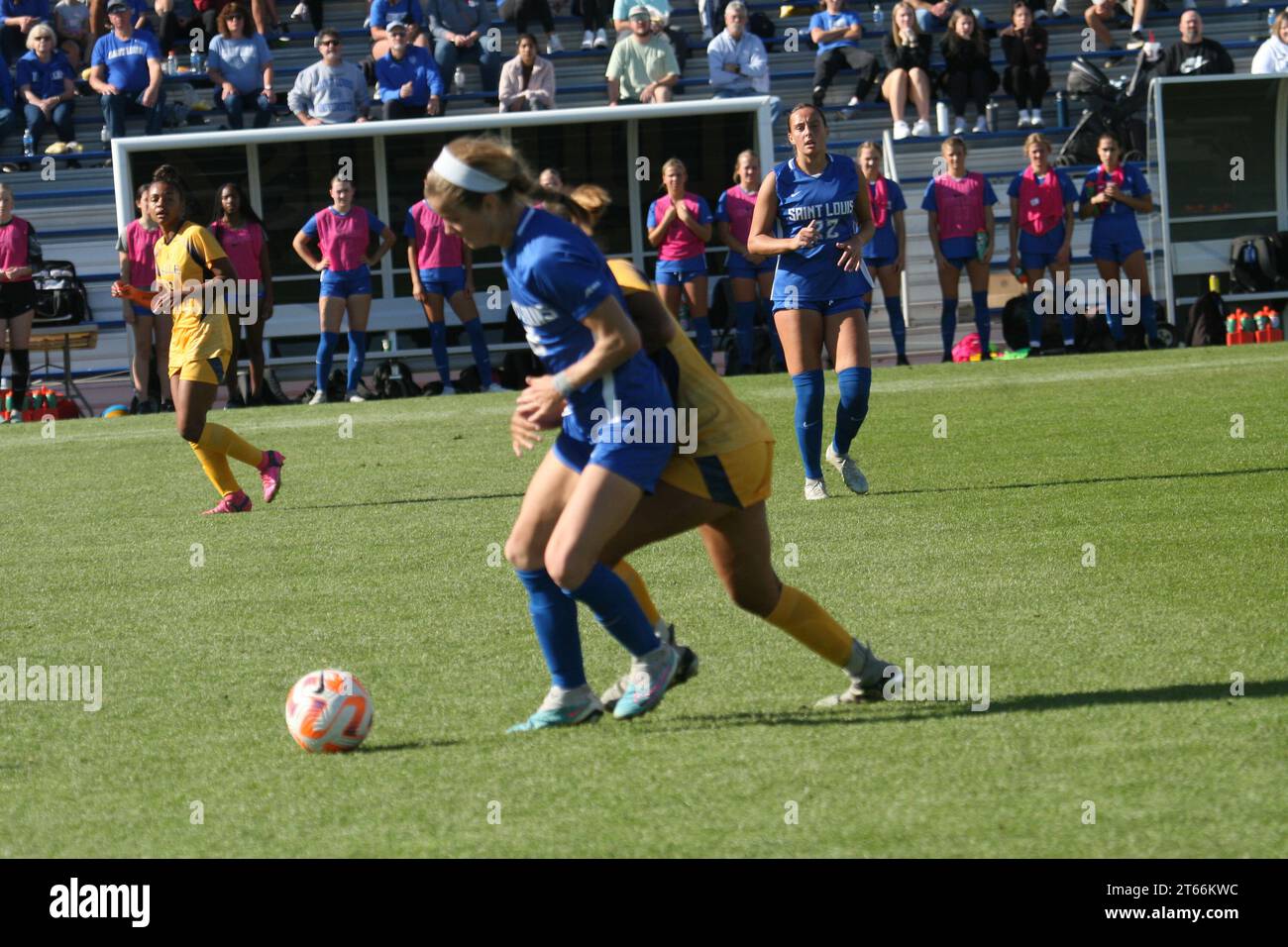 SLU (Billikens) vs. La Salle University(Explorers) at Hermann Stadium ...
