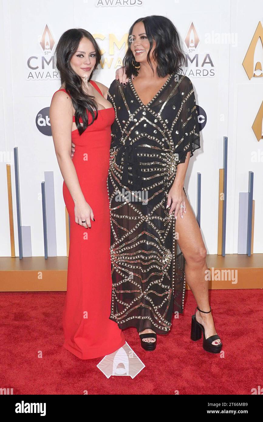Nashville, Tennessee, USA. 08th Nov, 2023. Sara Evans, Audrey Evans ...