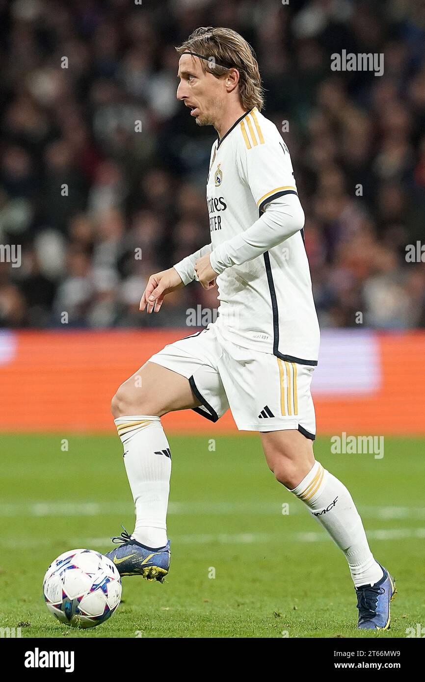 Madrid, Spain. 08th Nov, 2023. Real Madrid CF's Luka Modric during ...