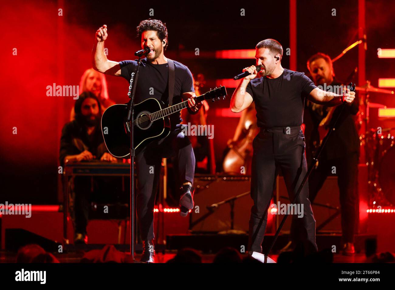 Nashville, United States. 19th Jan, 2023. Dan Shay perform during the ...