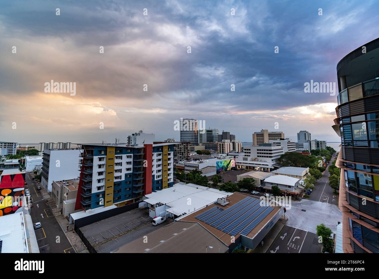 Darwin city skyline Stock Photo - Alamy