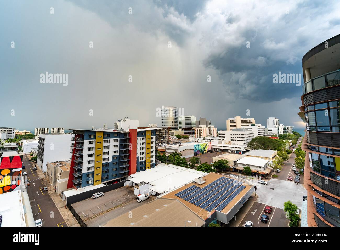 Darwin city skyline Stock Photo - Alamy